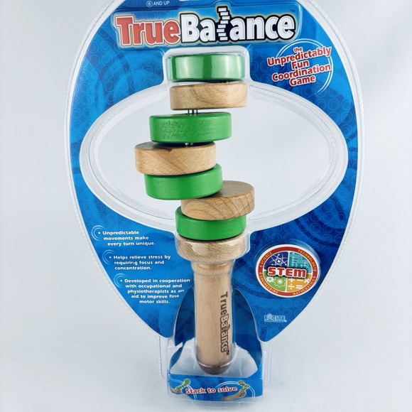 Excite | Toys | True Balance Coordination Stem Wooden Game Toy Green ...